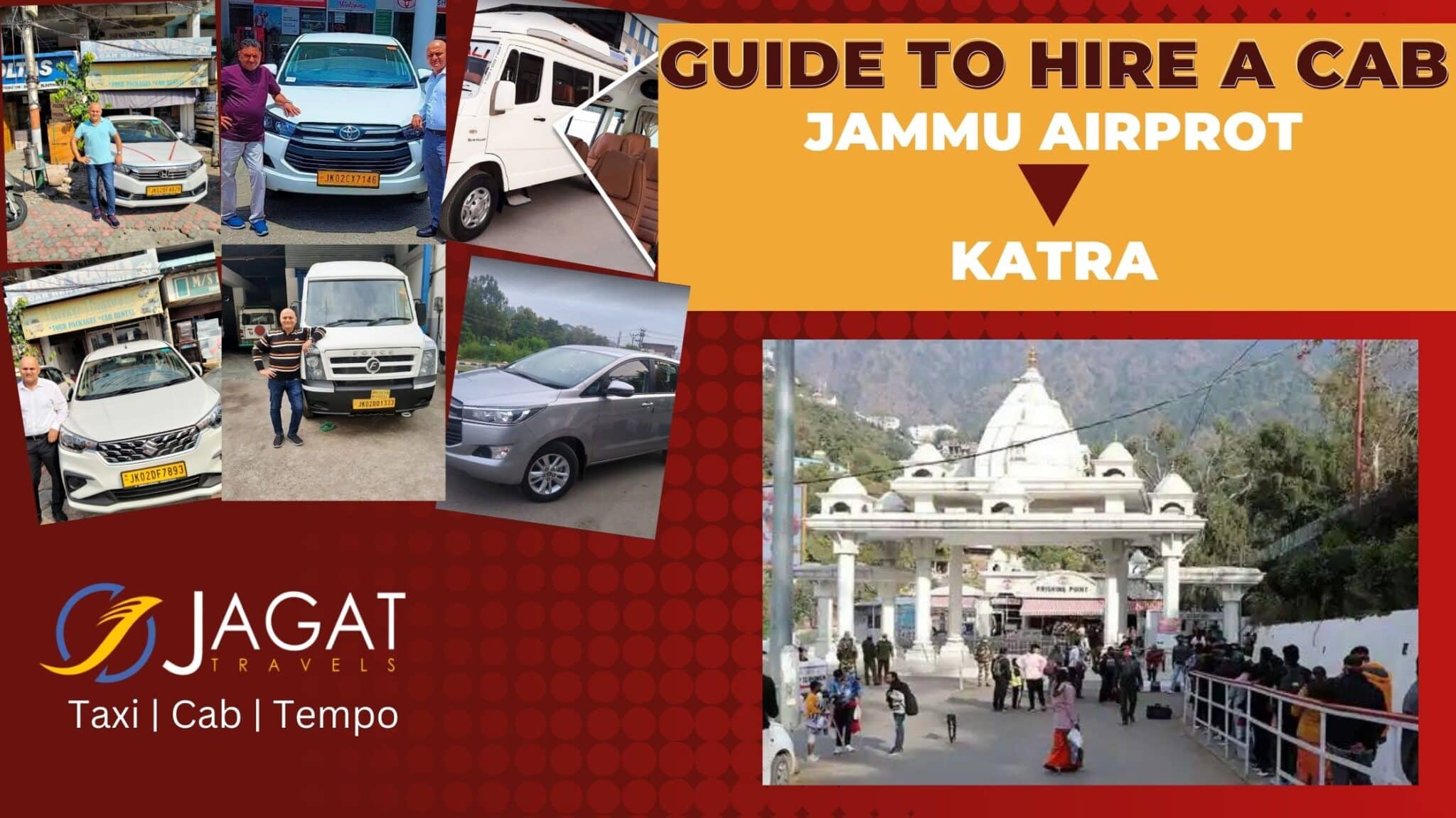 A Guide to Get Taxi or Cab from Jammu Airport to Katra